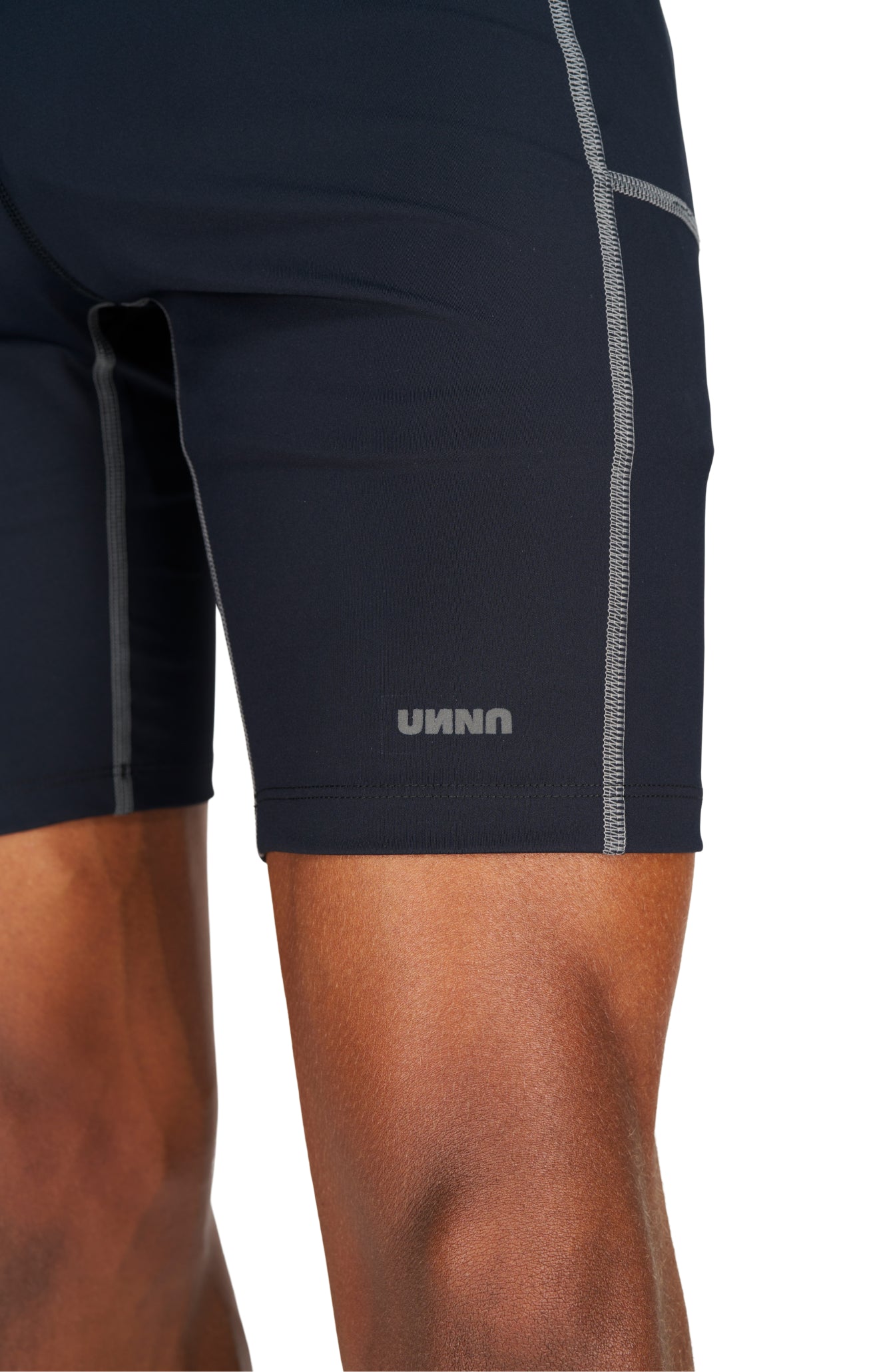 Boost Half Tights - Men's running half tights in Black with contrast ...