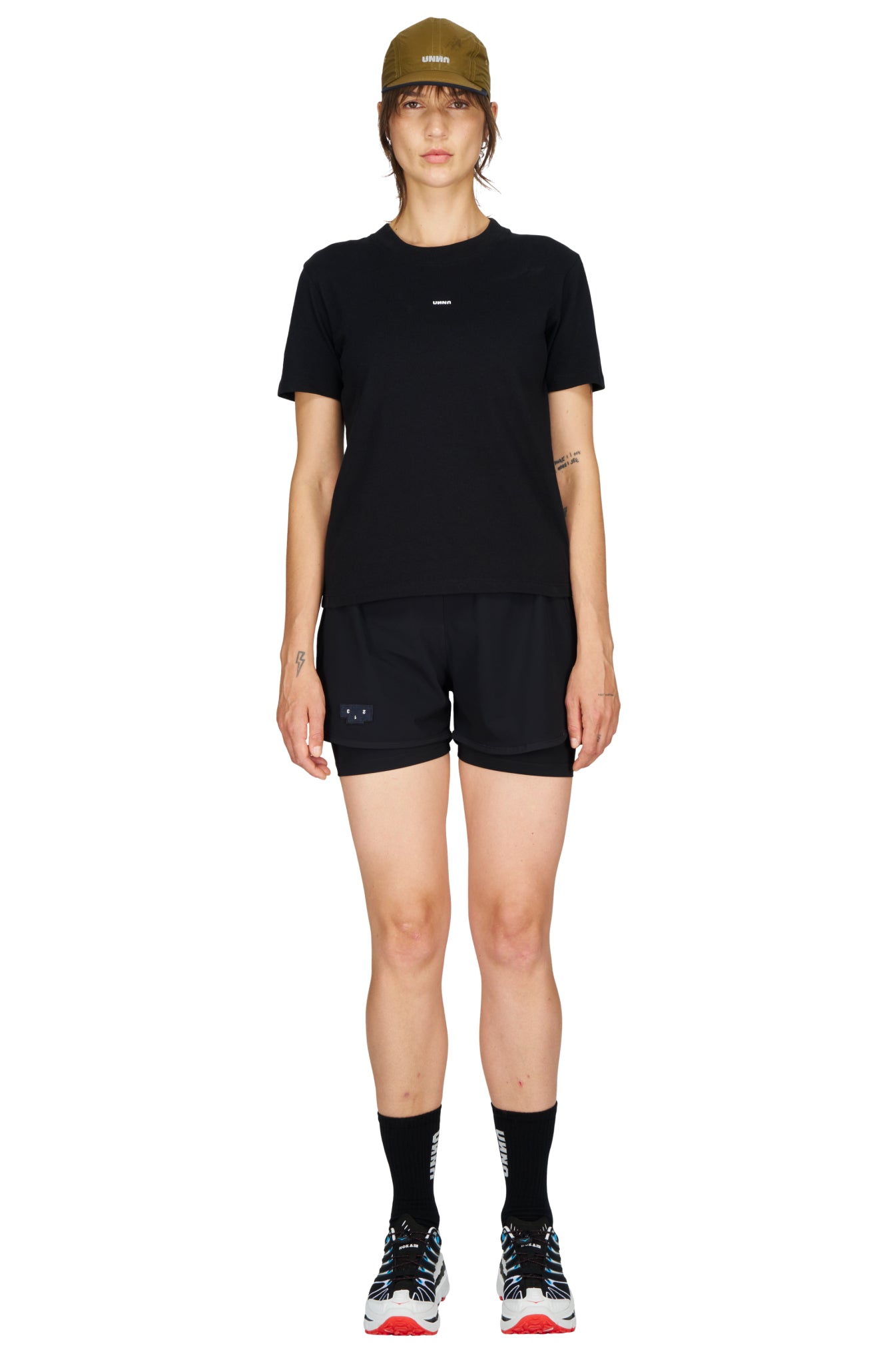 Flow Shorts 3" - Women's running shorts with inner lining - UNNA