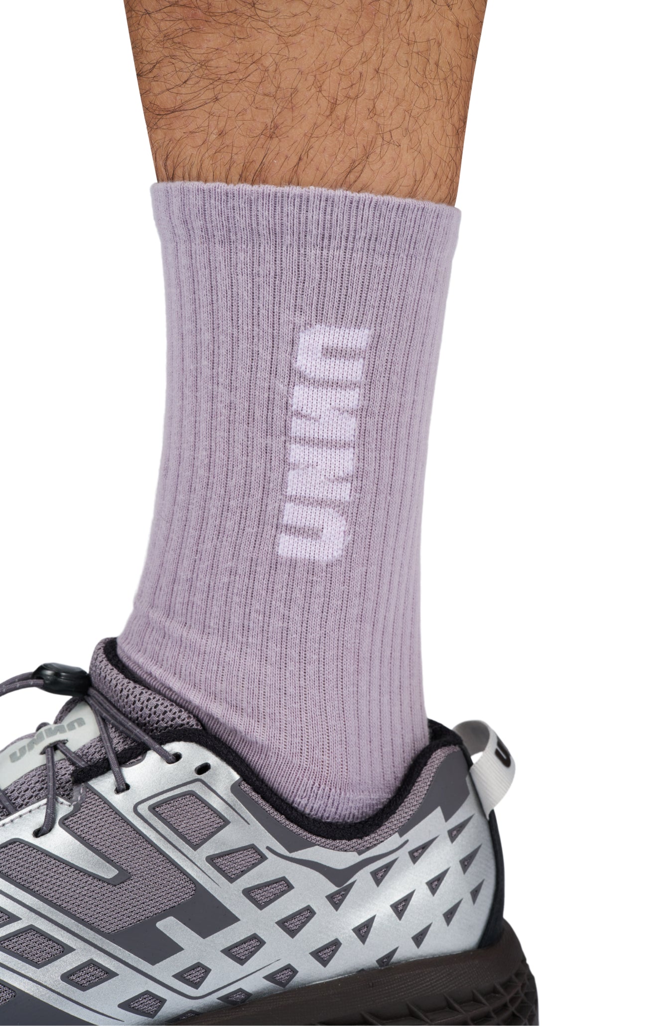 Organic cotton socks with stitched UNNA logo and manifest - UNNA