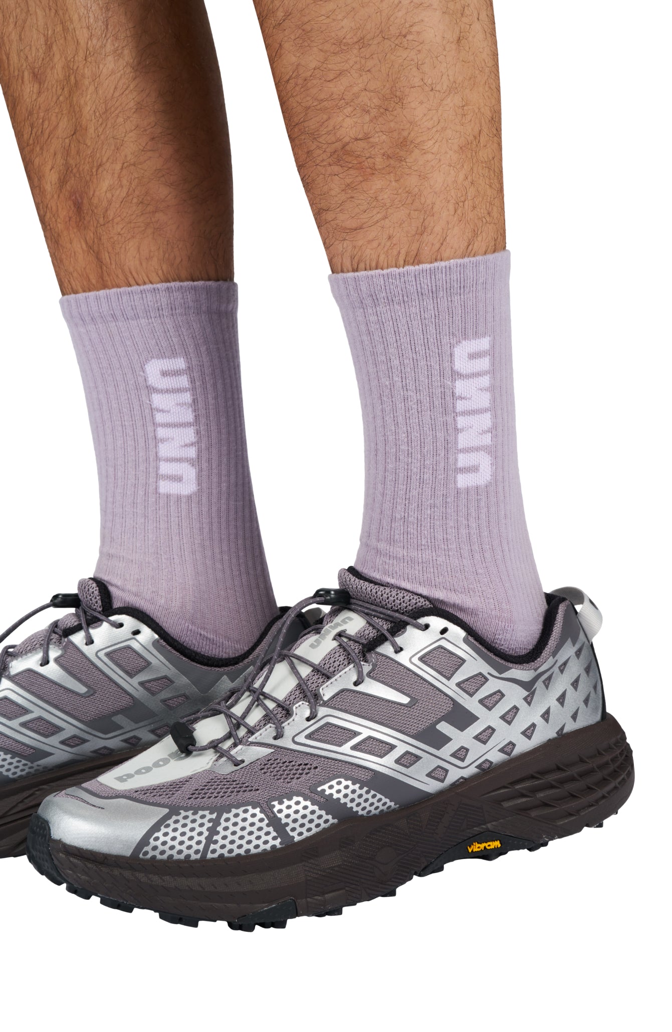 Organic cotton socks with stitched UNNA logo and manifest - UNNA
