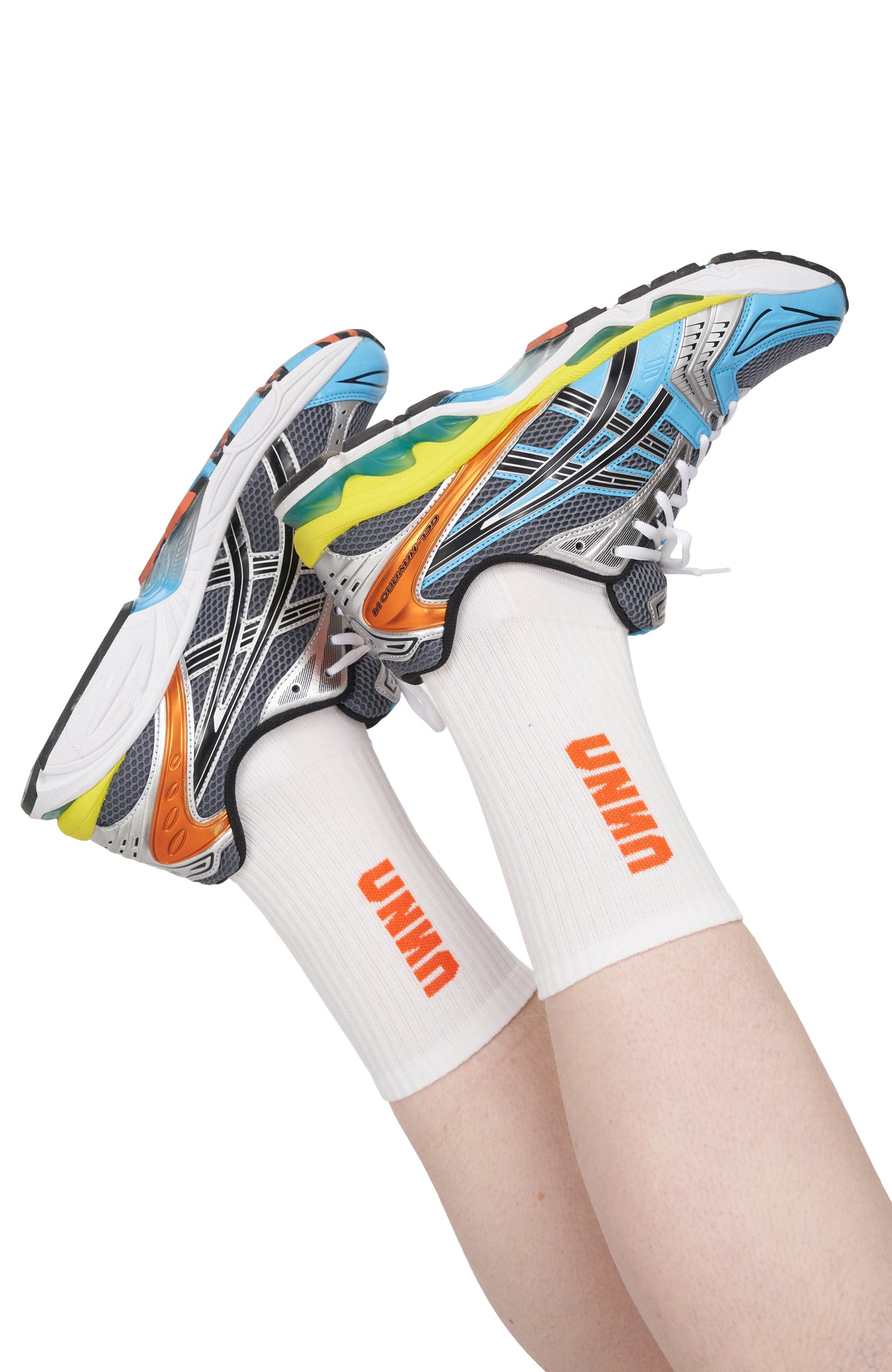 Organic cotton socks with stitched UNNA logo and manifest - UNNA